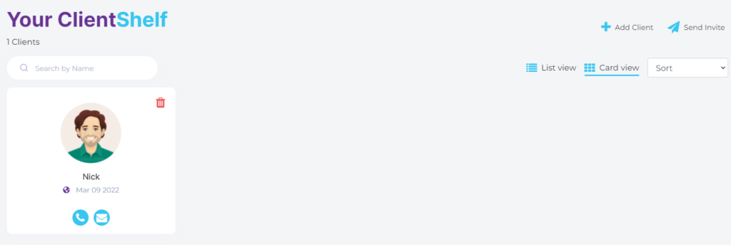 Your ClientShelf - ClientShelf®