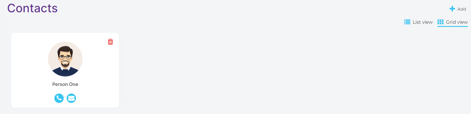 Add Contacts - ClientShelf®