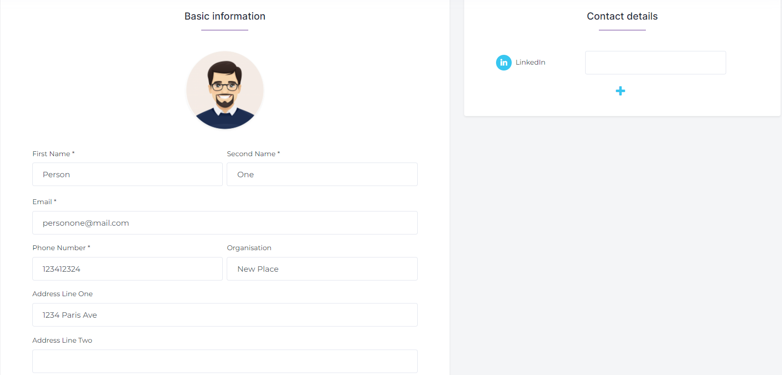 Add Contacts - ClientShelf®
