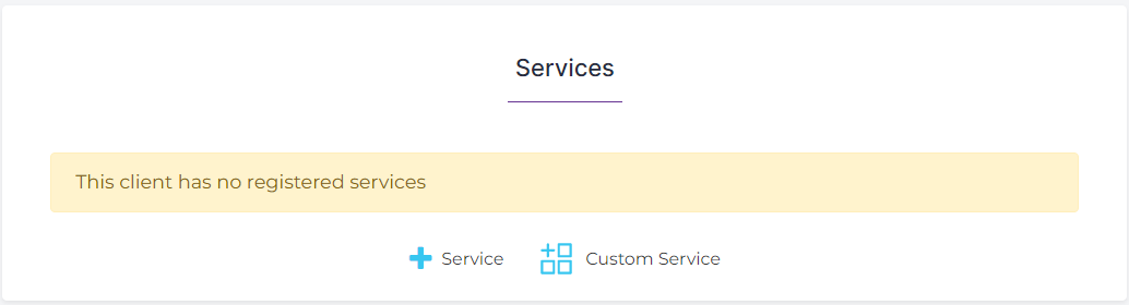 Add a Standard Service - ClientShelf®