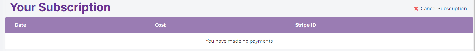 Your Subscription - ClientShelf®